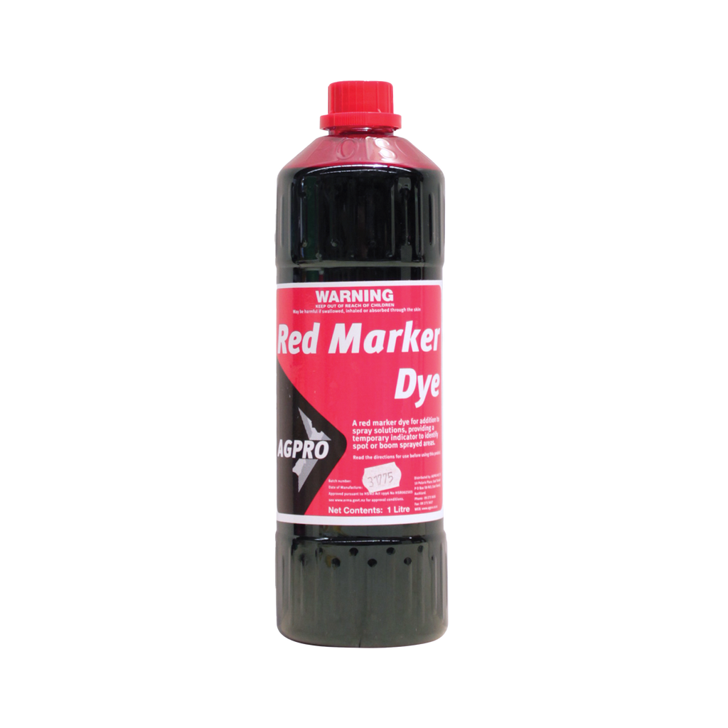 Agpro Red Marker Dye - 1L – Landscape and Grower Supplies Ltd